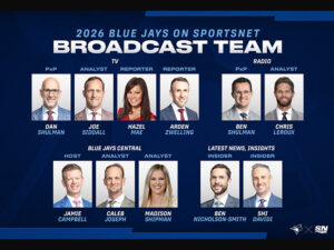Sportsnet unveils 2026 Toronto Blue Jays broadcast team - Broadcast ...